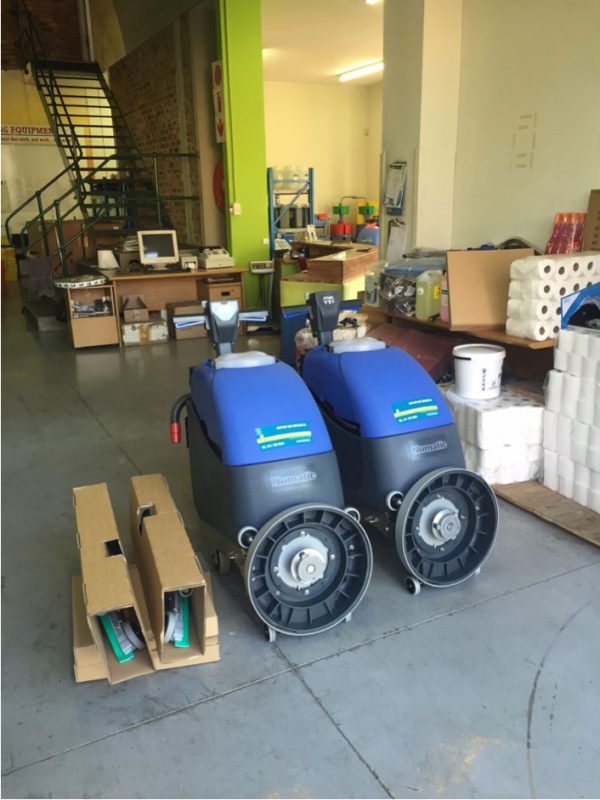 Direct Cleaning Solutions Delivers Two Numatic TTB4045 Auto Scrubbers ...